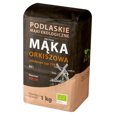 BioLife Mąka orkiszowa chlebowa bio typ 750 1 kg Zakupy online z
