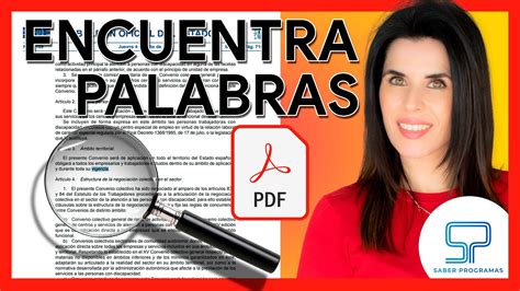 C Mo Buscar Palabras En Pdf En Cualquier App Navegador Youtube