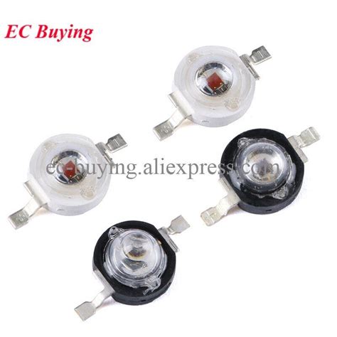 10pcs 3W High Power Led Infrared LED IR Emitter CCTV 850nm 940nm 60 120