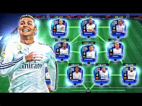 Record Breaking REAL MADRID Squad Builder Upgrade FIFA MOBILE 3X