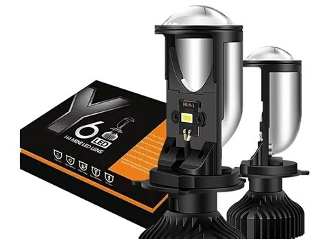 Focos Led H4 Mini Lupas Proyectores Alta Y Baja Meses Sin Intereses