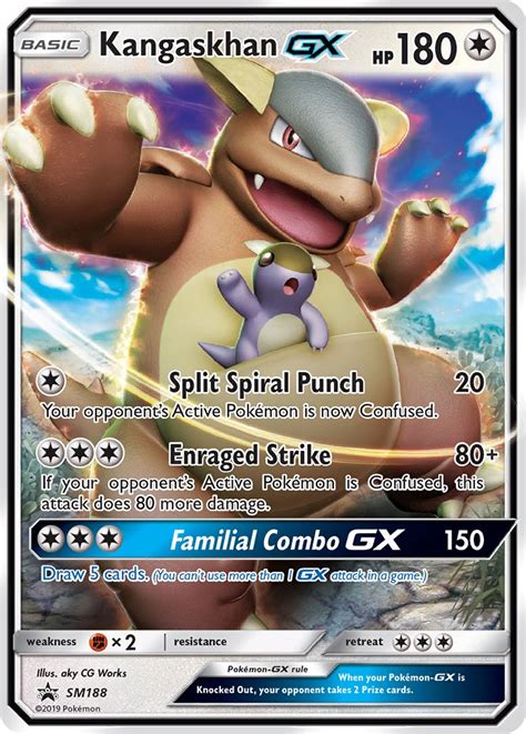 Kangaskhan GX SM Promo 188 Bulbapedia the community driven Pokémon