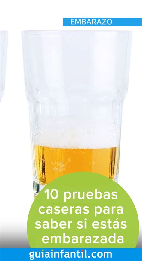 10 pruebas caseras para saber si estás embarazada Prueba de embarazo