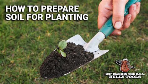How To Prepare Garden Soil For Planting Bully Tools Inc