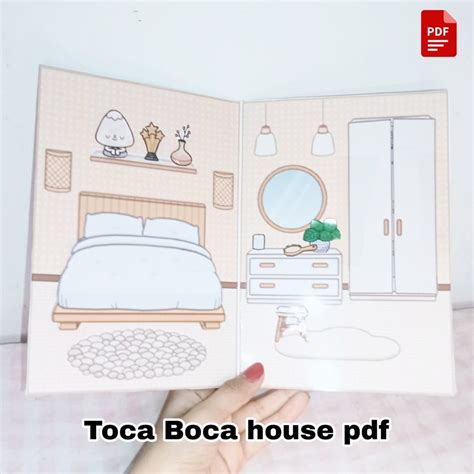 Printable Toca Boca House Toca Boca Paper Craft Paper Doll House