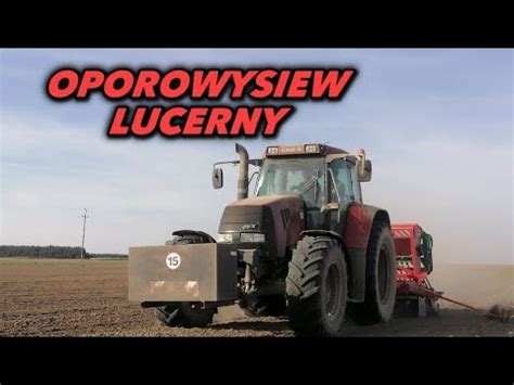 Siew Lucerny Z Case Cvx Agro Masz Sn Youtube