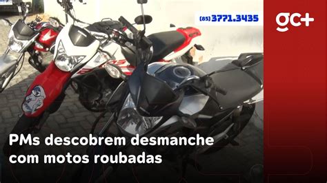 PMs Descobrem Desmanche Motos Roubadas E Bloqueador De Sinal De