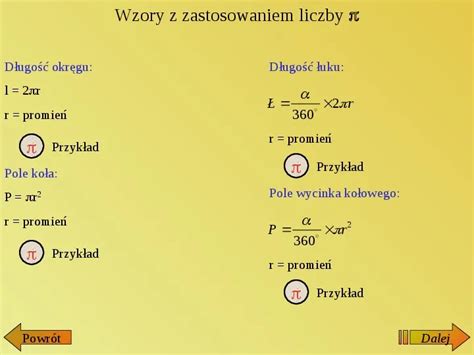Prezentacja liczba pi Świat prezentacji