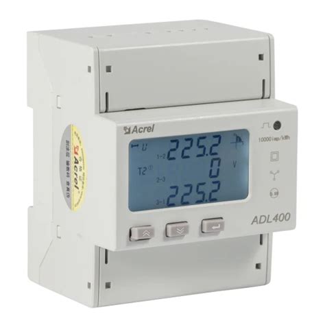 Acrel Adl Din Rail Phase Energy Meter Digital Display Rs Modbus