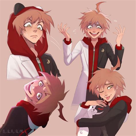 Mastermind Byakuya Togami X Makoto Naegi