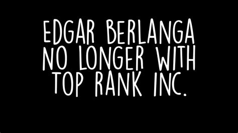 What Edgar Berlanga Leaving Top Rank Means YouTube