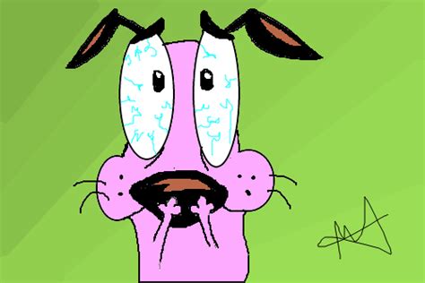 Coragem o cão covarde Desenho de deanwinch Gartic