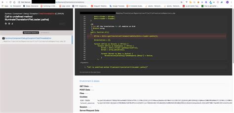 Call To Undefined Method Illuminate Translation FileLoader Paths