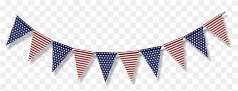 American Flag Banner Clip Art