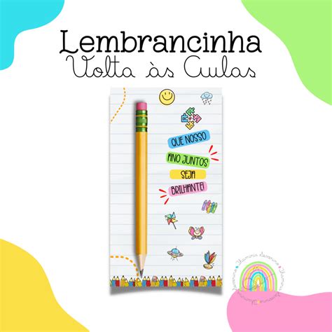 LEMBRANCINHA VOLTA ÀS AULAS Educa Market