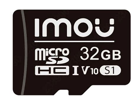 MEMORY CARD ST2 32 S1 MicroSD UHS I SDHC 32 GB IMOU Memory Cards Delta