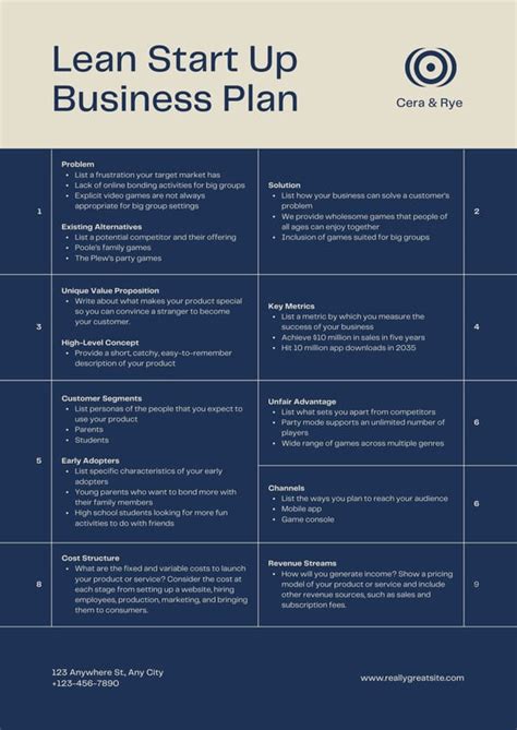 Free To Edit And Print Startup Business Plan Templates Canva