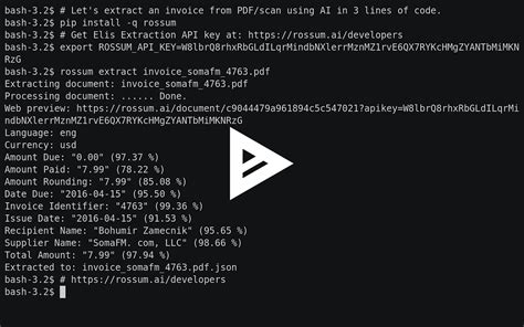 extracting invoices using ai in a few lines of code by bohumír zámečník medium
