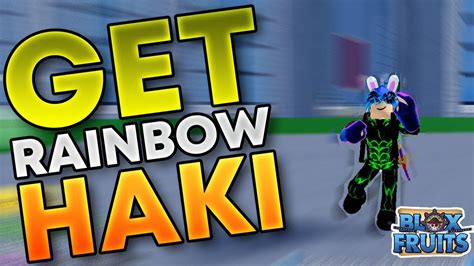 How To Get Rainbow Haki In Blox Fruits Youtube