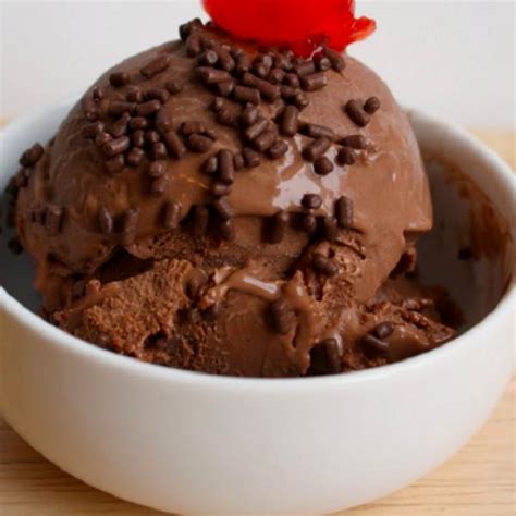 Helado De Chocolate Casero Sin Leche Condensada