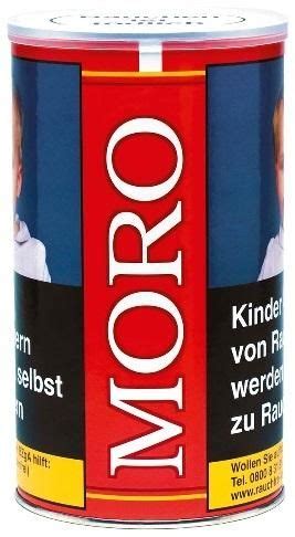 Moro Rot Golden Shag Tabak 140g Dose Drehtabak Feinschnitt