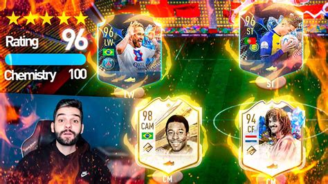 Omg Meu Melhor Fut Draft No Fifa At Agora Cr Tots E Neymar Tots