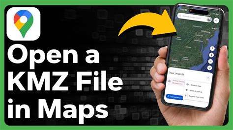 How To Open KMZ File In Google Maps YouTube