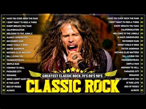 Top 100 Mejores Canciones Clásicas de Rock Guns N Roses AC DC