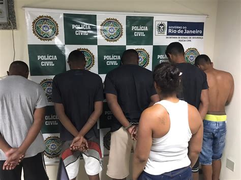 Operação contra o tráfico de drogas prende seis pessoas em Itaocara no