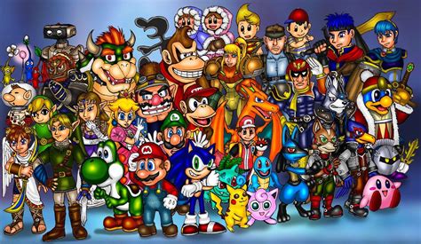 Nintendo Character Wallpapers Wallpaper Cave