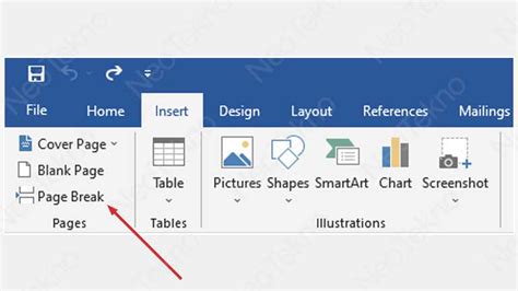 Cara Menambah Halaman Di Word Di Semua Versi