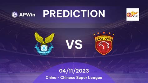 Prediction Dalian Yifang Vs Shanghai SIPG 04 11 2023 China Chinese