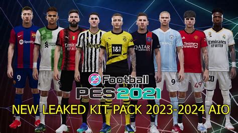Pes New Leaked Kitpack Aio Compatible All Patch Youtube