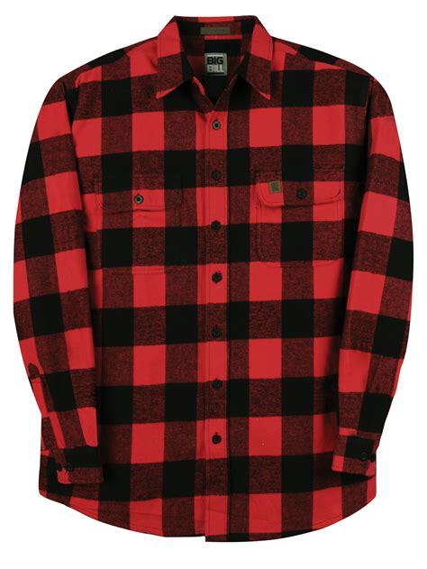 Big Bill 9 Oz Brawny Flannel Heavy Weight Shirt 121