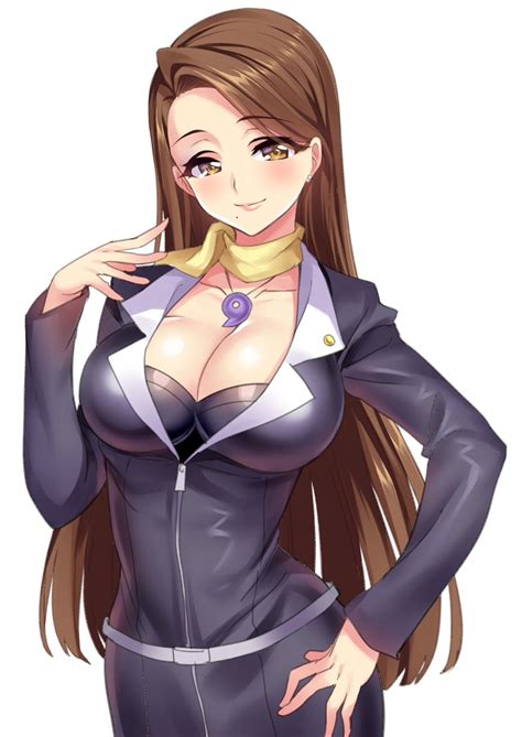 Mia Fey Ace Attorney Drawn By Senri Gan Danbooru