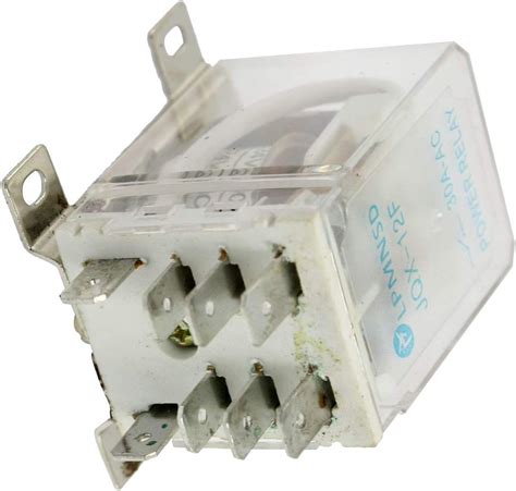 Amazon co jp Aexit 30A DC 24Vコイル8端子2NO 2NC DPDTパワーリレーJQX 12F Relais de