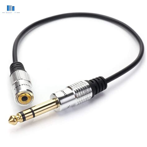 1 4 Inch To 3 5mm Stereo Adapter Cable 6 35mm TRS Male To 3 5mm Female