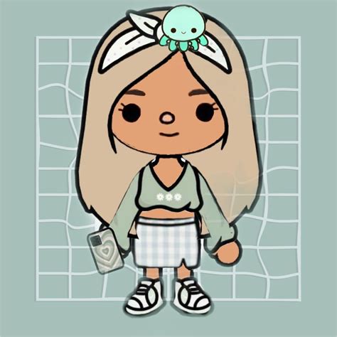 Toca Boca Wallpaper Iphone Boho Cute Drawings Paper Doll Template