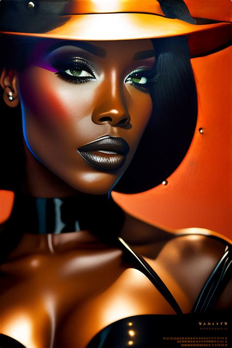 Lexica Woman Black Latex Cover