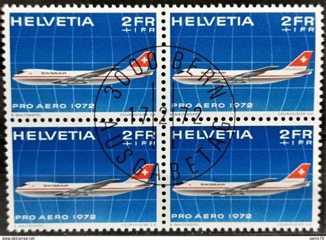 1972 Pro Aero Viererblock ET Stempel Kaufen Auf Ricardo