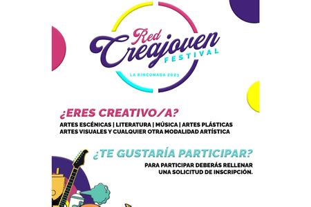 El Festival Red Creajoven abre plazo de inscripción para jóvenes
