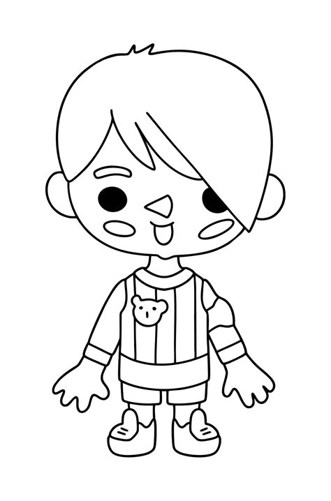 Desenho De Toca Boca Para Colorir Nbkomputer