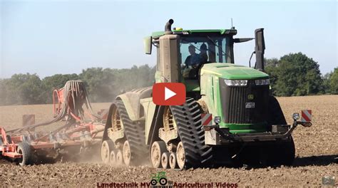 Bodenbearbeitung Mit Einen John Deere 9RX 640 Und Horsch Tiger 8 AS