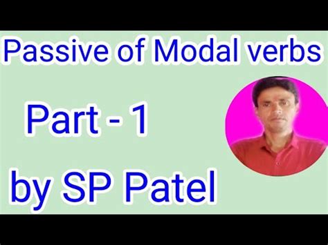 Passive Of Modal Verbs Part 1 Active To Passive Voice Of Modal