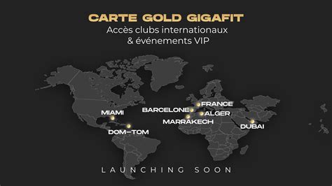 Découvrez la carte Gold GigaFit