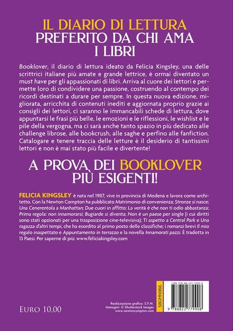 Booklover Diario Di Lettura Per Ricordare Tutti I Libri Letti Da