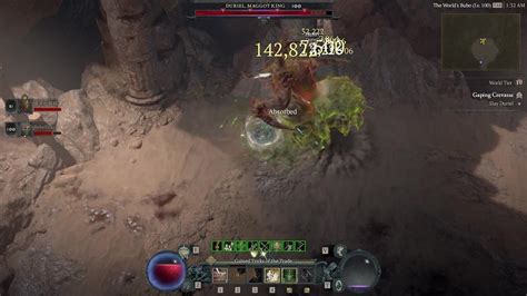 Diablo Rogue Fight Uber Boss Duriel Helping Another Player To Kill