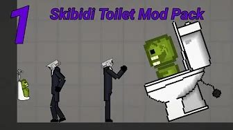 Skibidi Toilet V5 Part 1 For Melon Playground Mods Melon Sandbox Melmod
