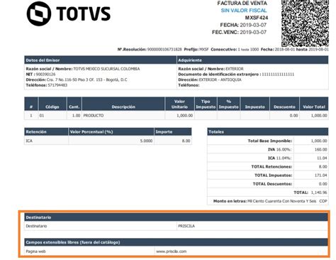 Formato De Factura Electr Nica Plantillas Gratis Rezfoods Resep 41454