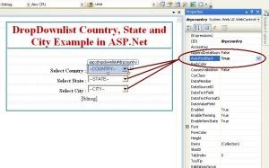 Country State And City Dropdownlist In ASP Net